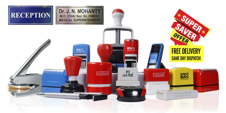 Plastic & Steel Name Plate & Stamp Making - BehuraPrint